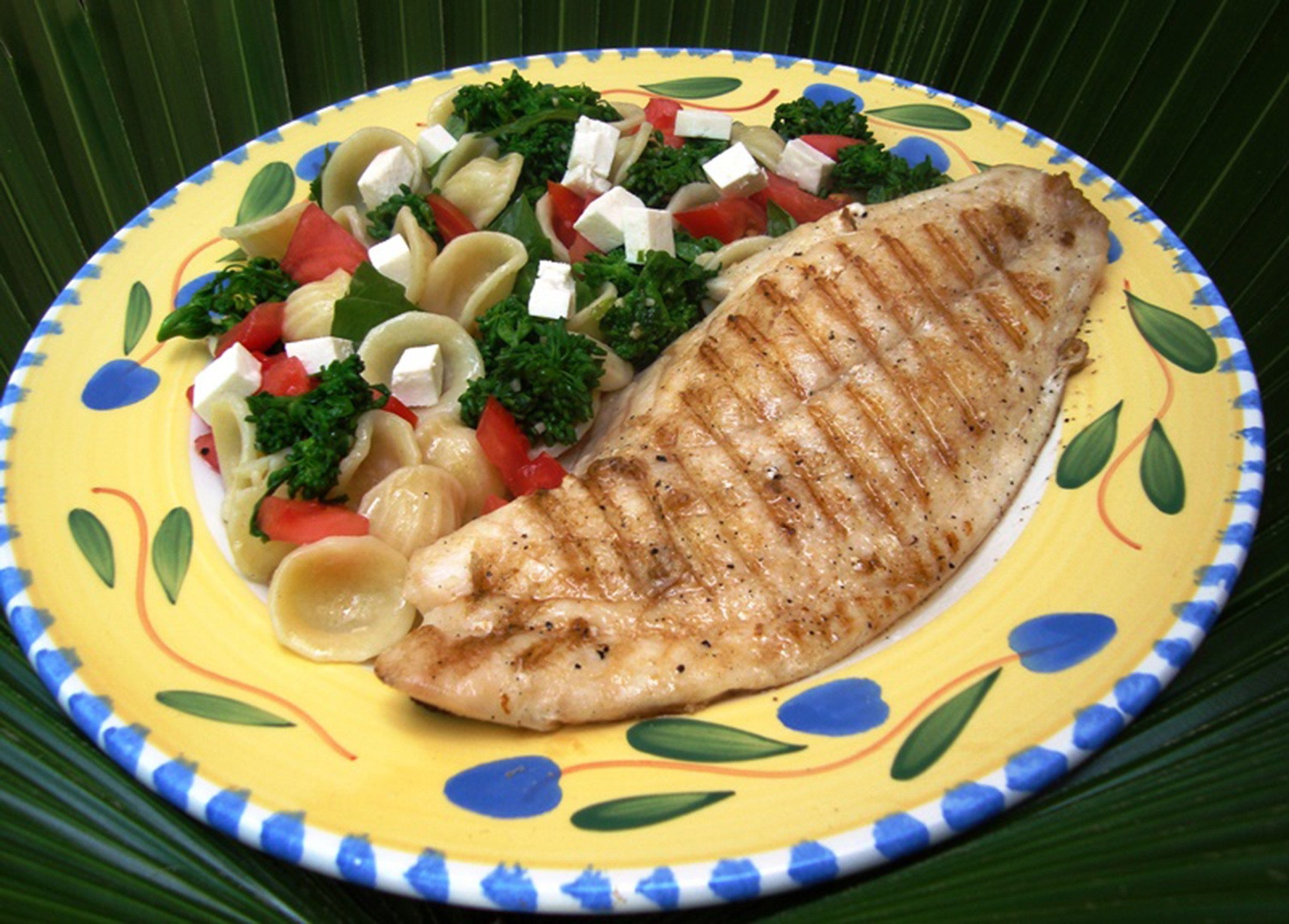 Italian staples pair perfectly with snapper