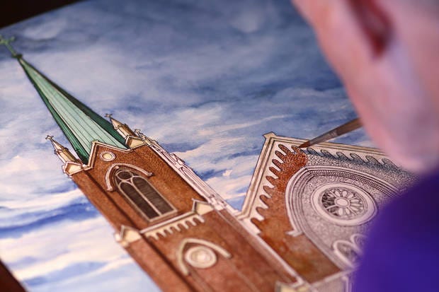 Interviews, photos and videos: Oklahoma painter Greg Burns continues ...