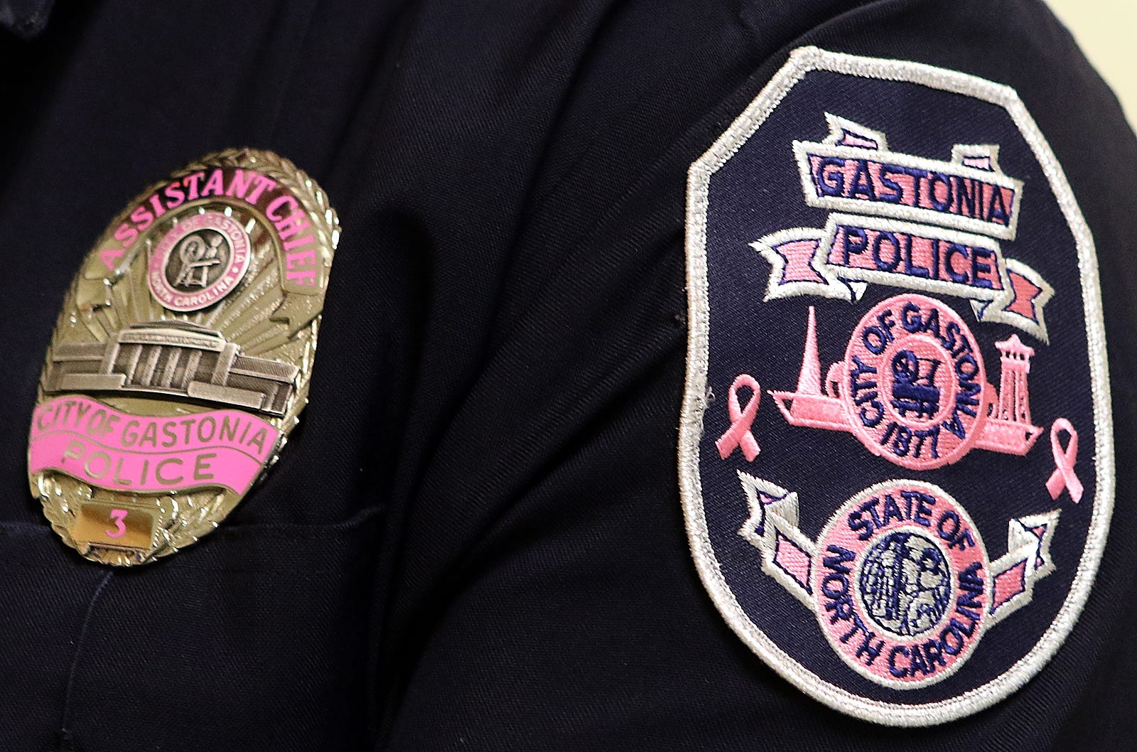 Gastonia PD goes pink for breast cancer awareness
