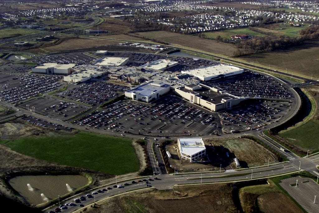 A look at what the Polaris area looked like before and after the major ...