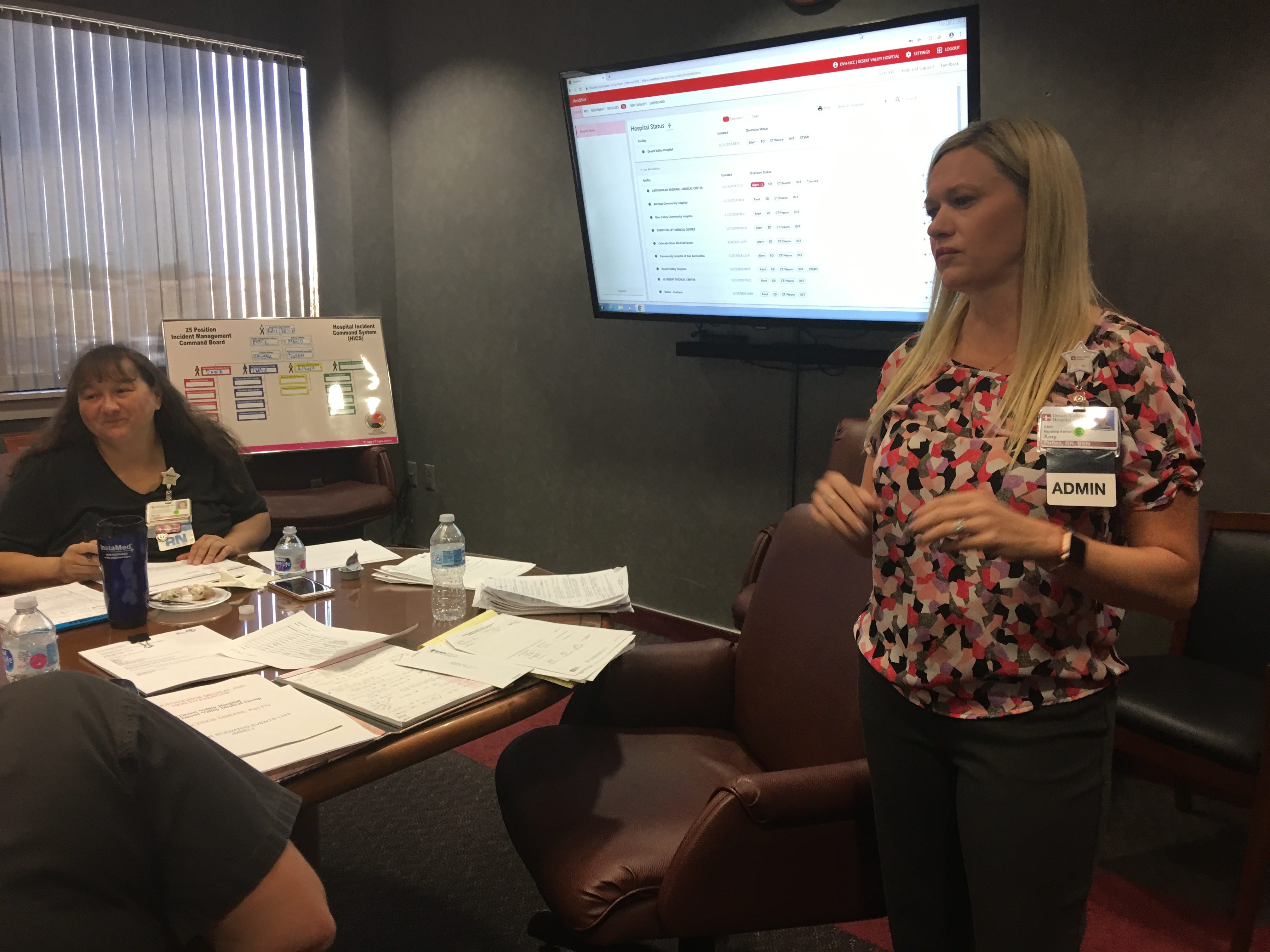 Desert Valley Hospital takes part in statewide flu training