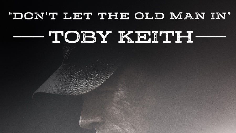 Watch Toby Keiths Dont Let The Old Man In Music Video Features New