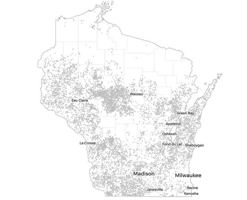 Dairy Farming Map How A Dairy Farm Increased Their Milk Production By