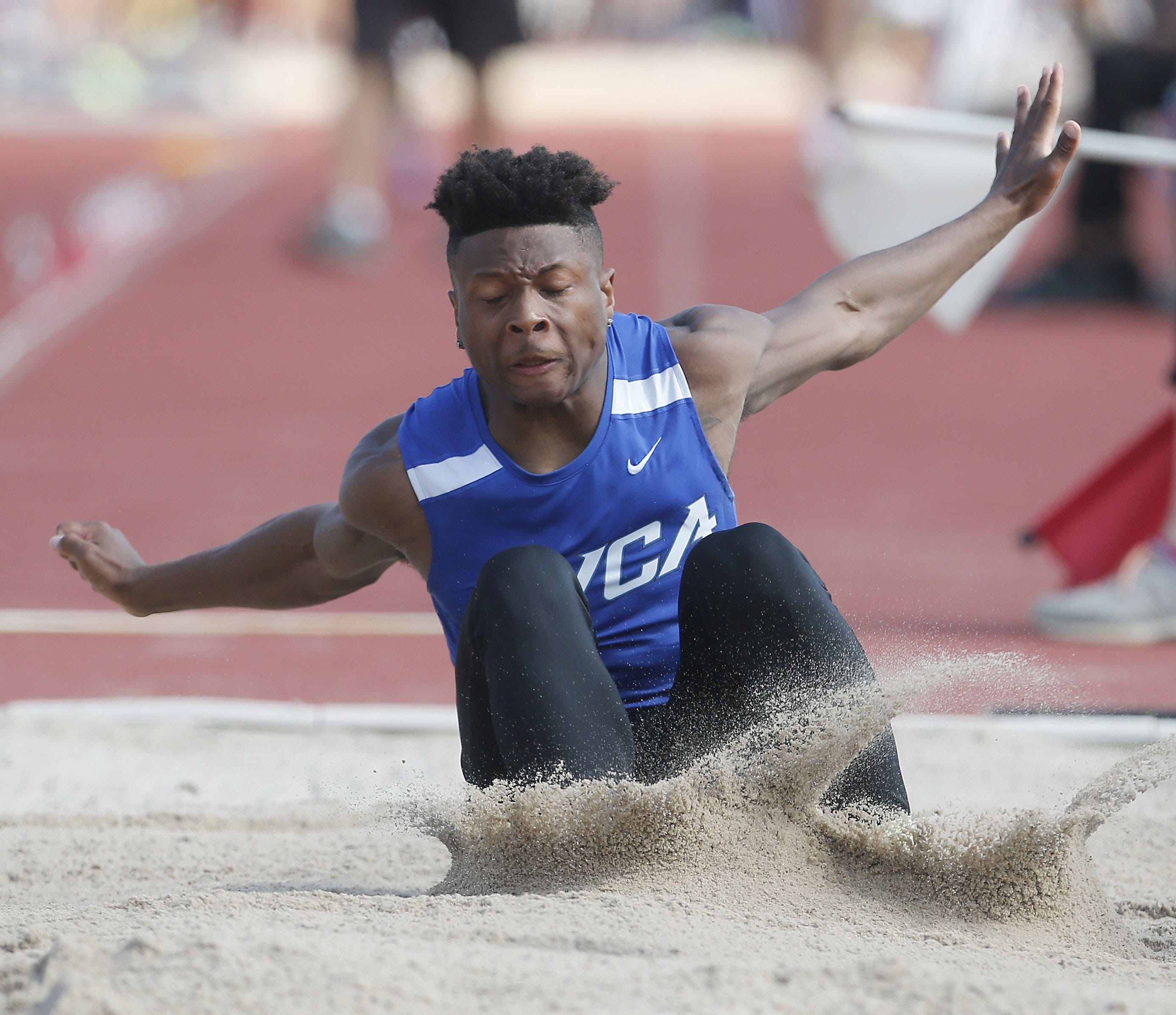 Tre Tucker leaps to glory