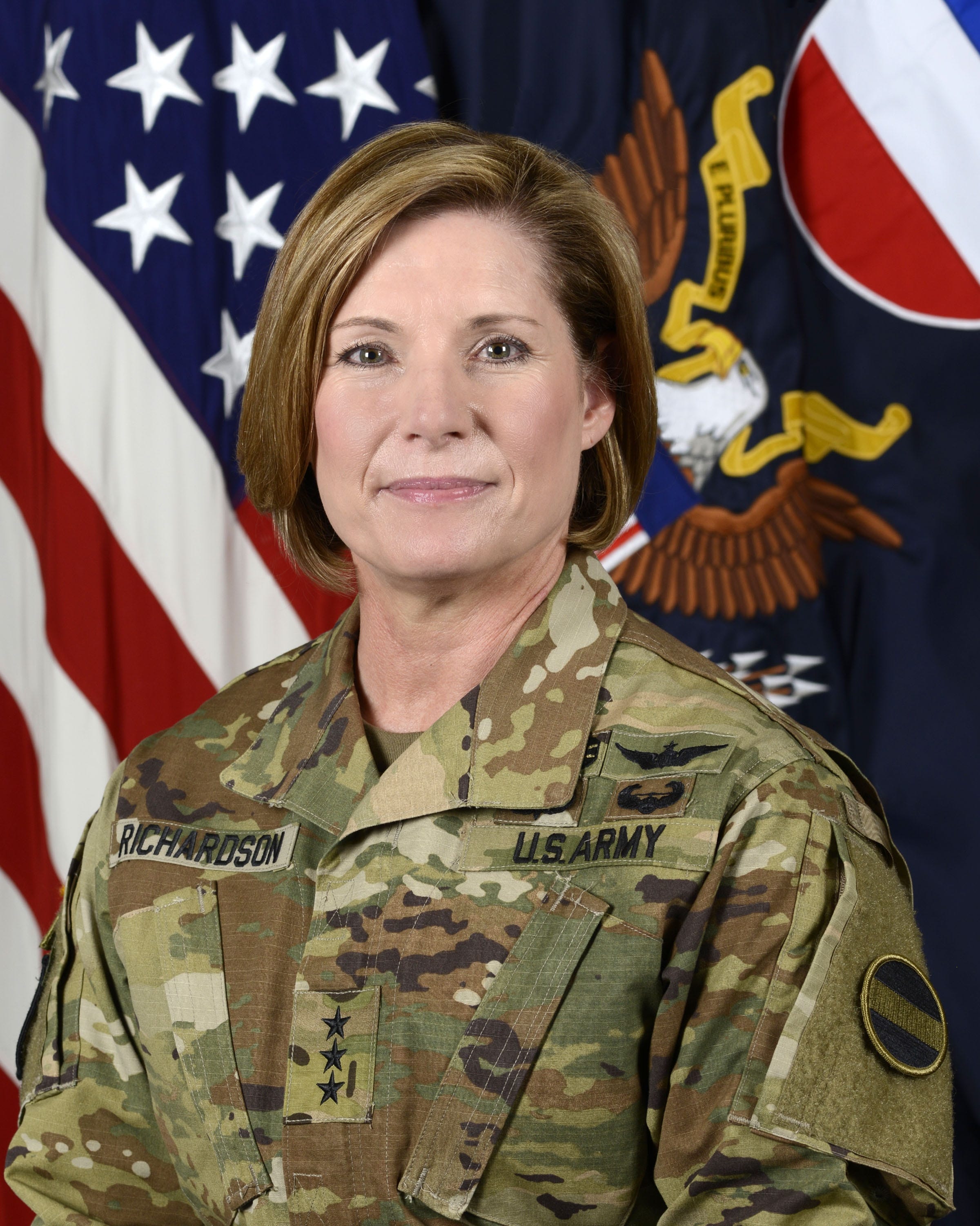 Groundbreaking female general in command of US Army North