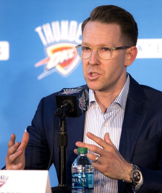 Sam Presti: Looking back, thinking forward