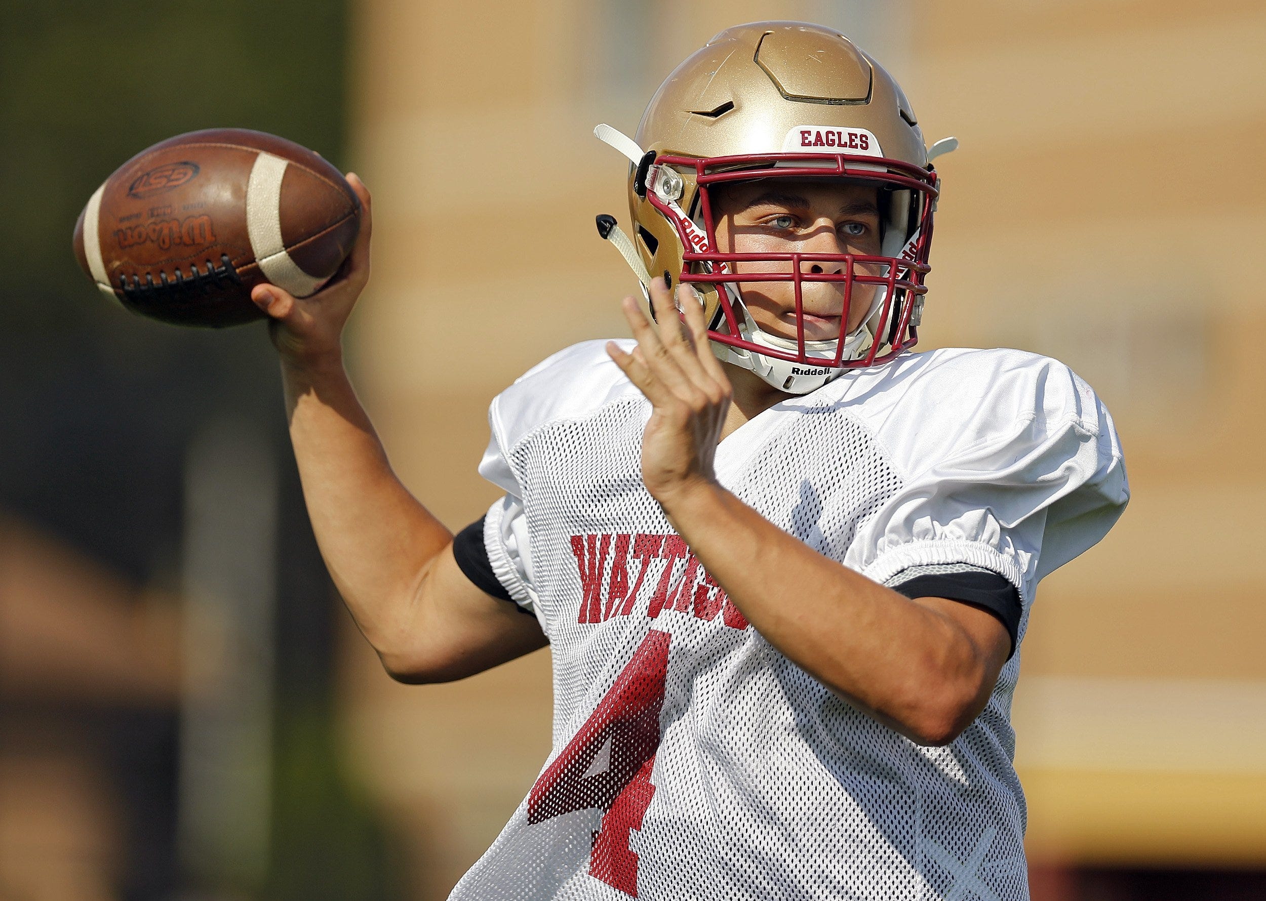 Hoying inherited father's football genes