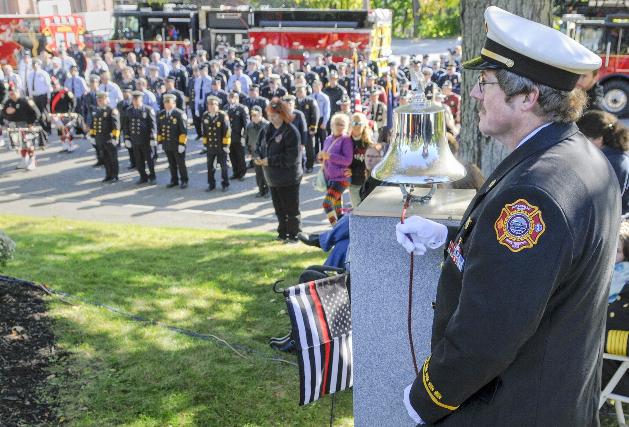 Fallen firefighters remembered at ceremony
