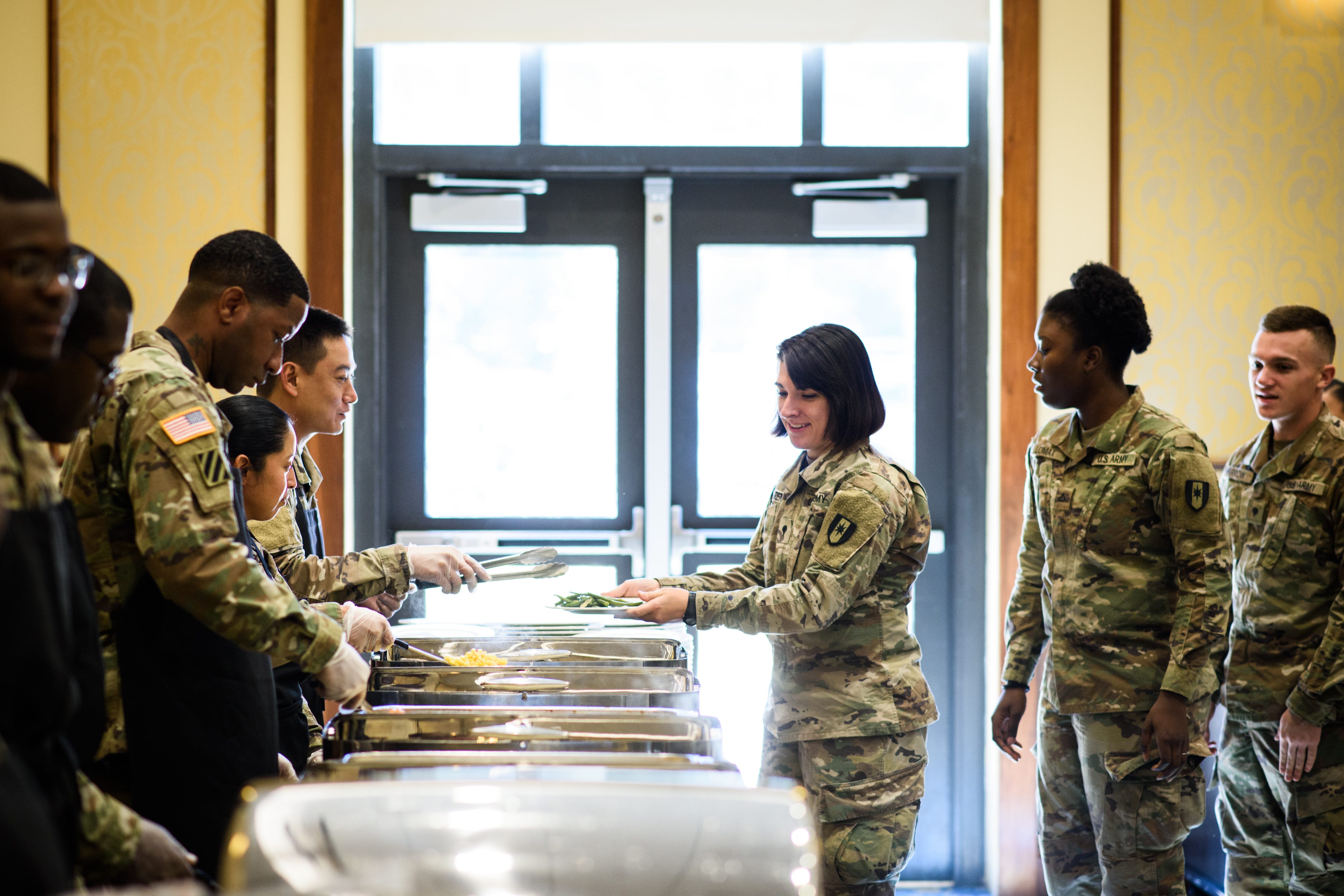 Fort Bragg BOSS hosts Thanksgiving for soldiers likely not to go home ...