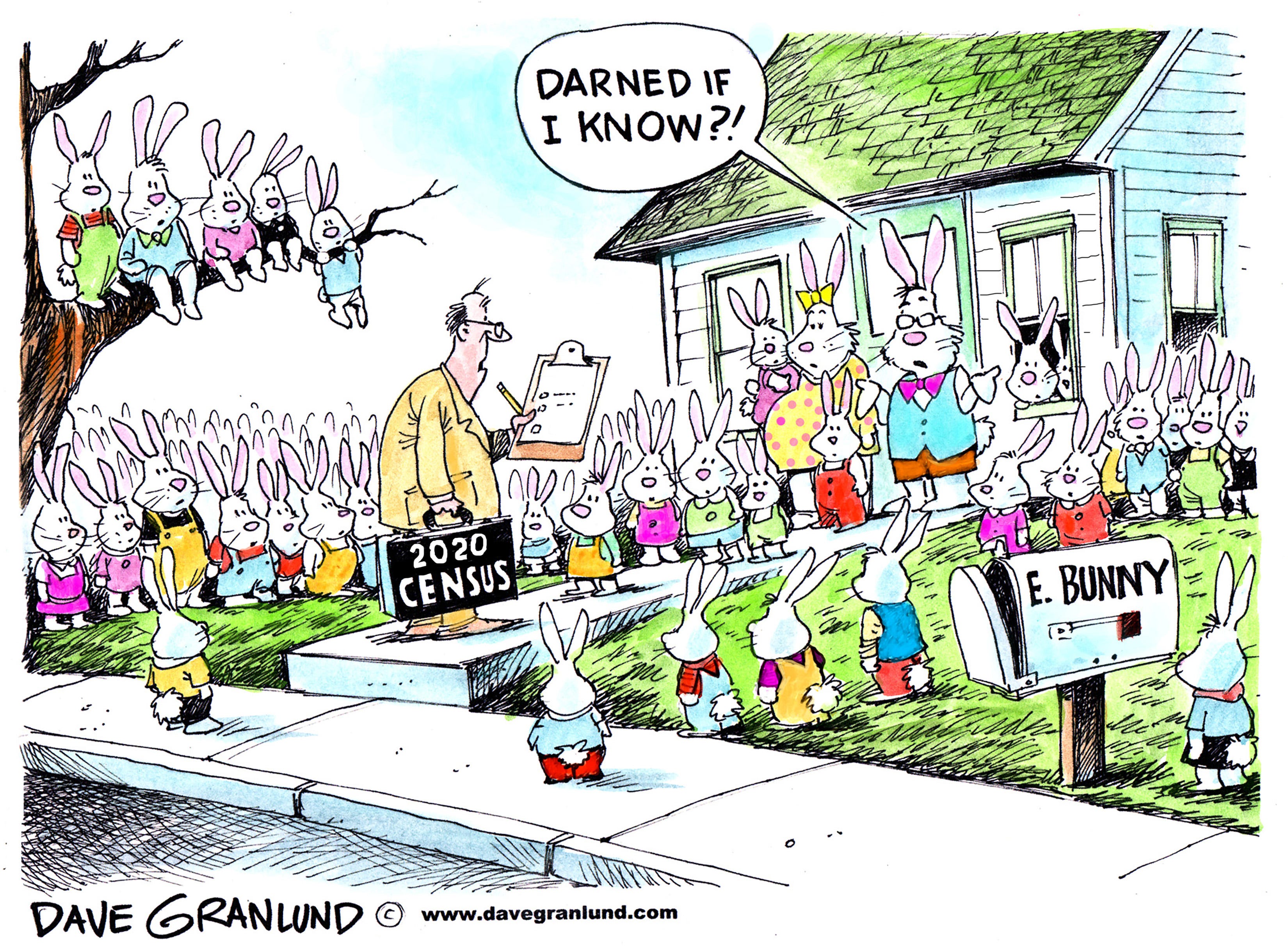 Granlund cartoon: 2020 census