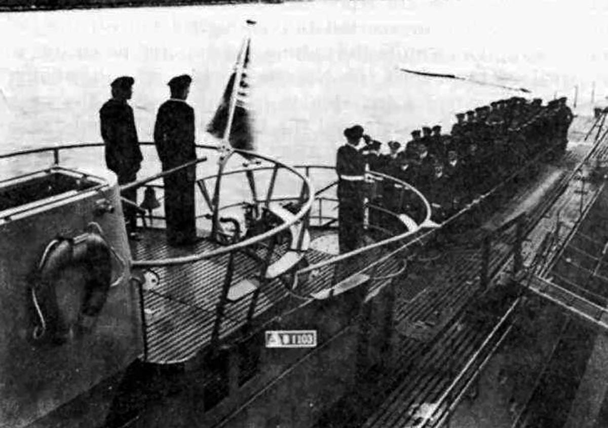 World War II was almost over, but off R.I., a German submarine ...