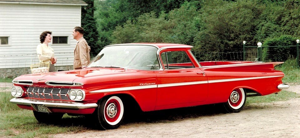 Cars We Remember column: Six generations of the popular Chevy El Camino ...