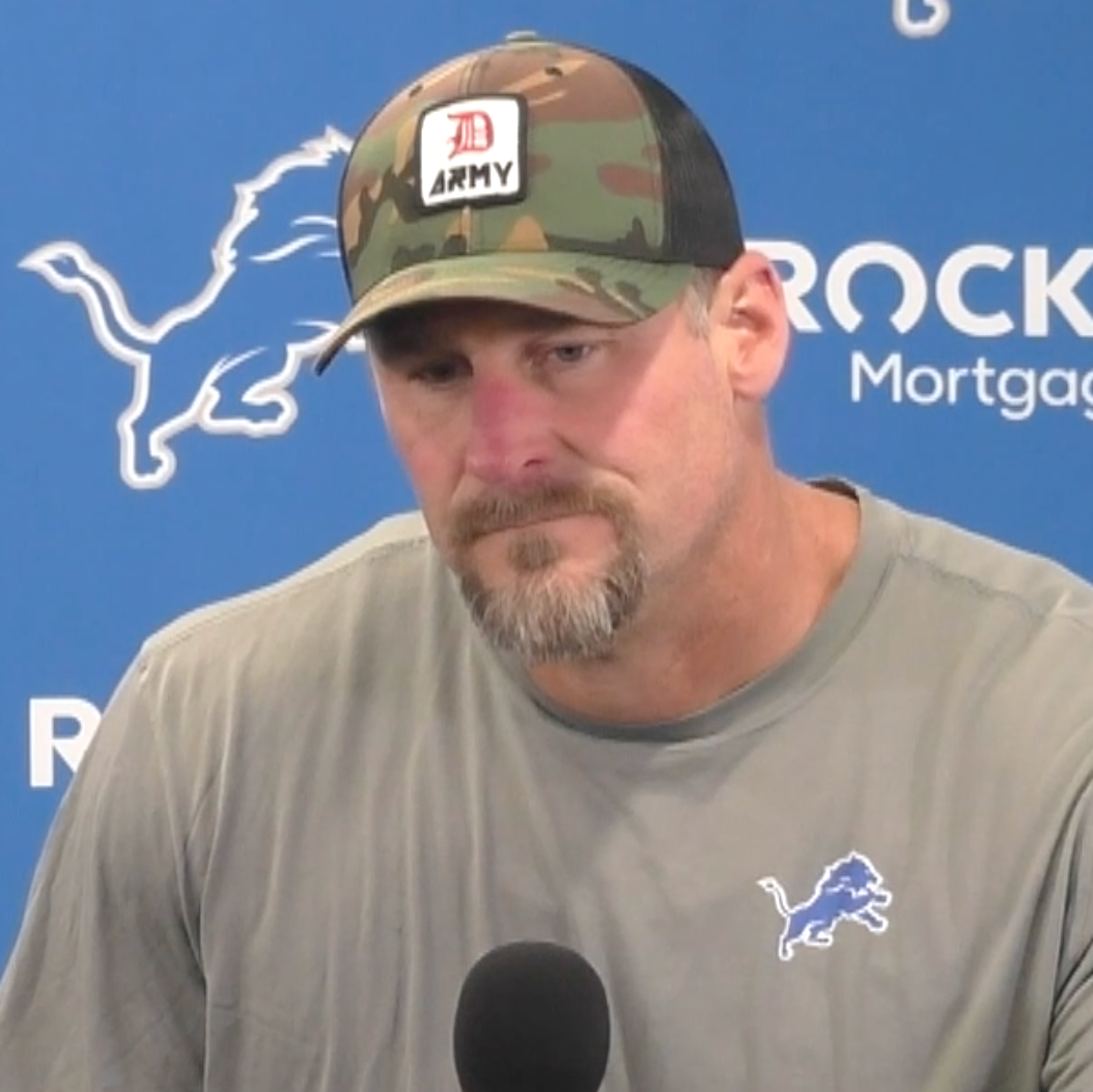 Lions coach Dan Campbell talks about the team's physical wide receivers ...