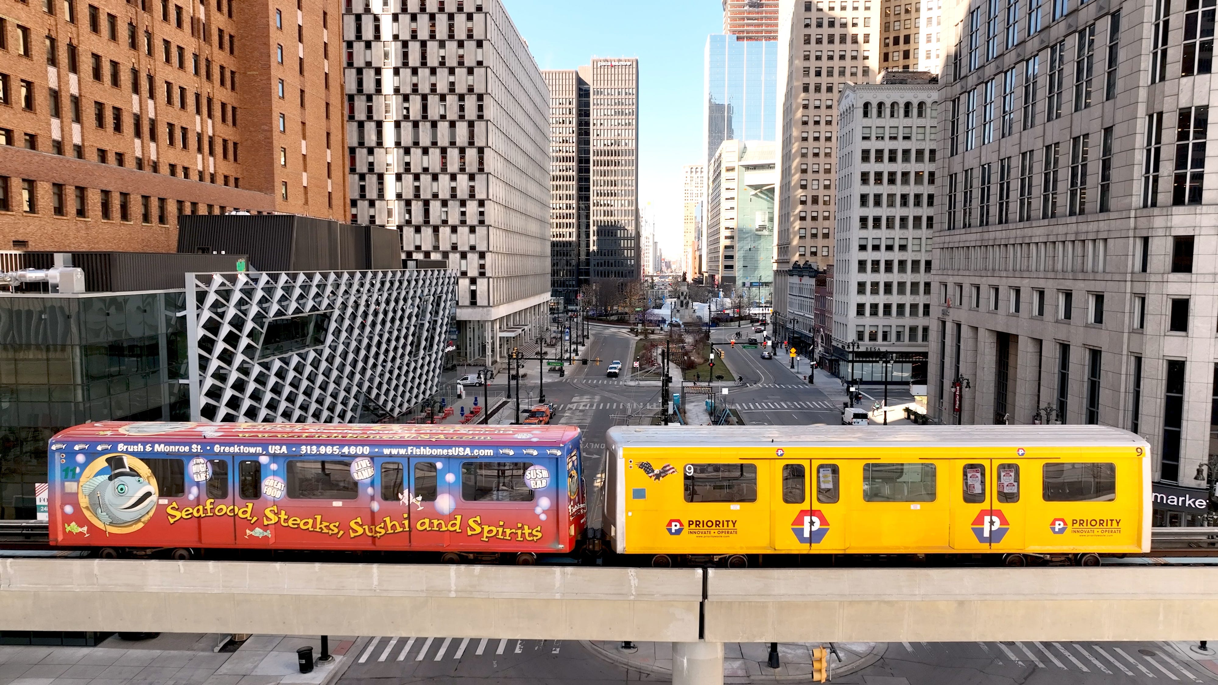 Detroit People Mover reimagined — and free — as key part of city’s future