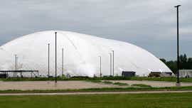 Largest air-supported sports dome in the world is up in Springfield