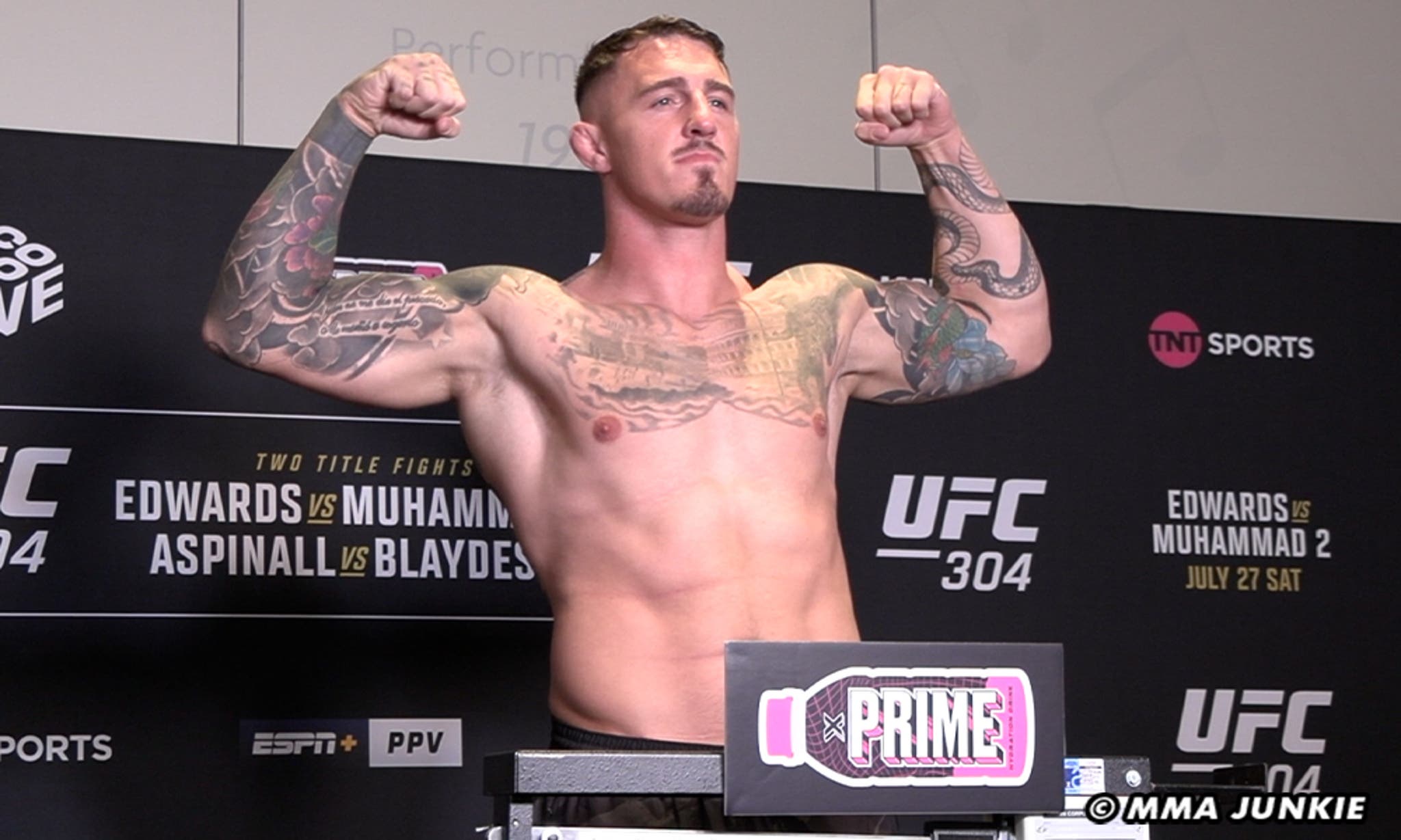 Tom Aspinall Stats, Record & Fight History | MMA Junkie