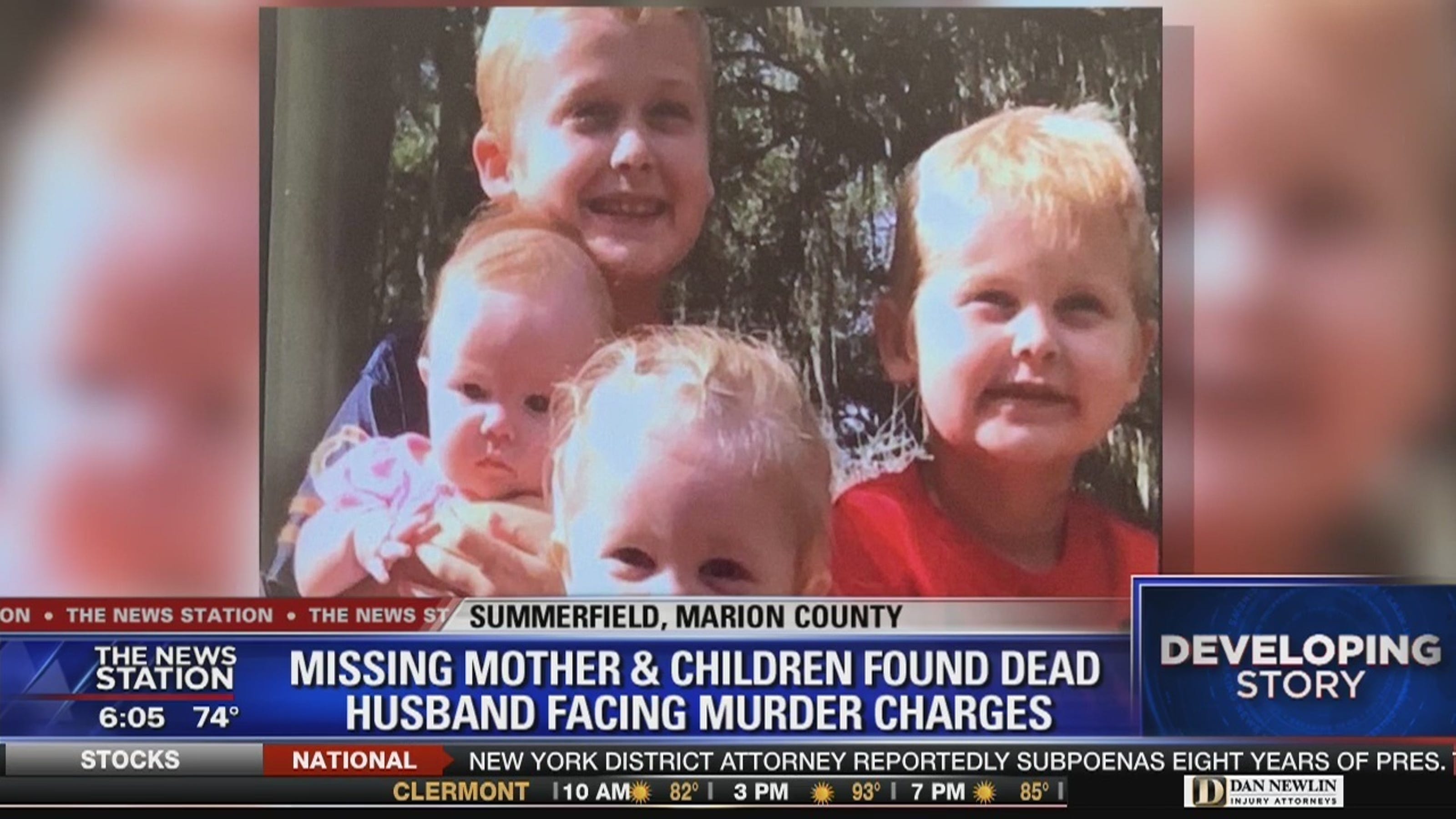 Missing Florida mother and her 4 kids found dead Missing Florida mother and her 4 kids found dead