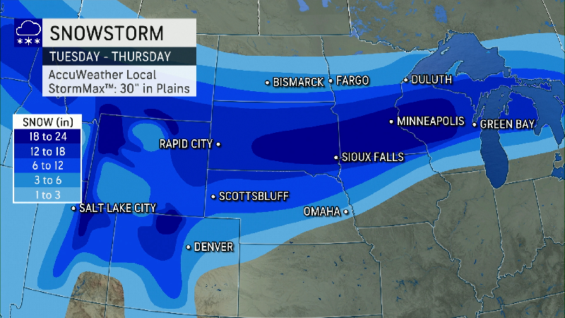 Northern US facing winter storm this week, multiple areas to be hit ...