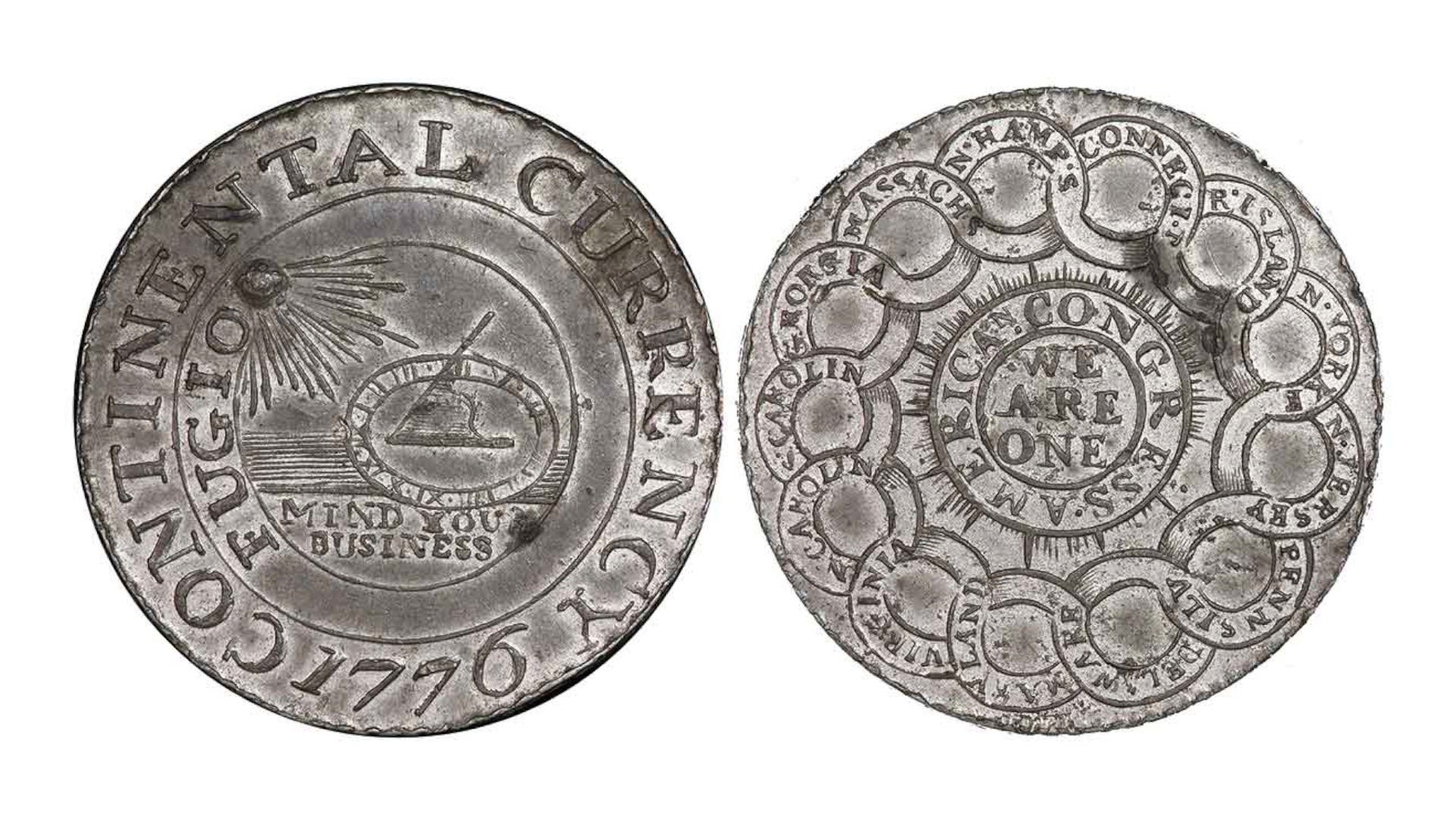 Continental dollar from flea market is rare 1776 coin worth about $100K
