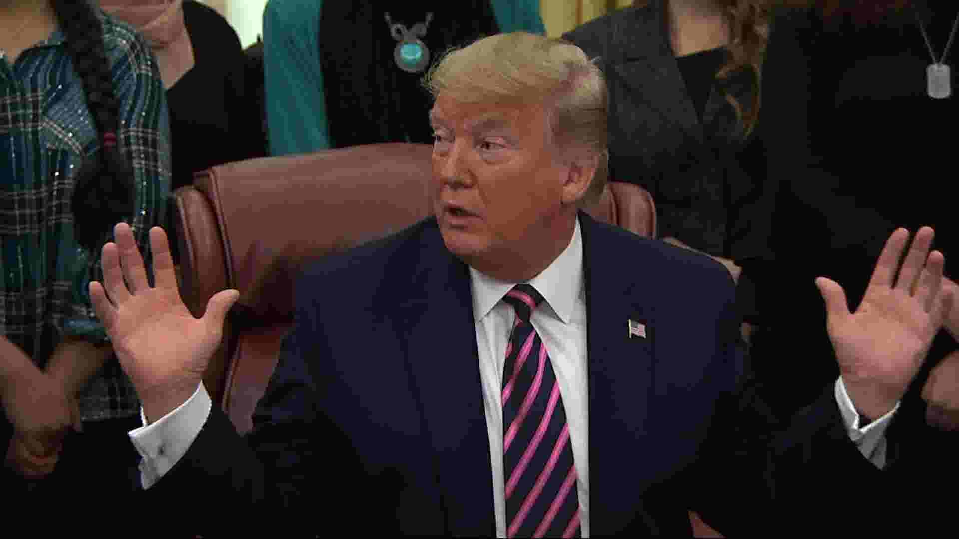 Trump Denies Knowing Parnas As Impeachment Begins