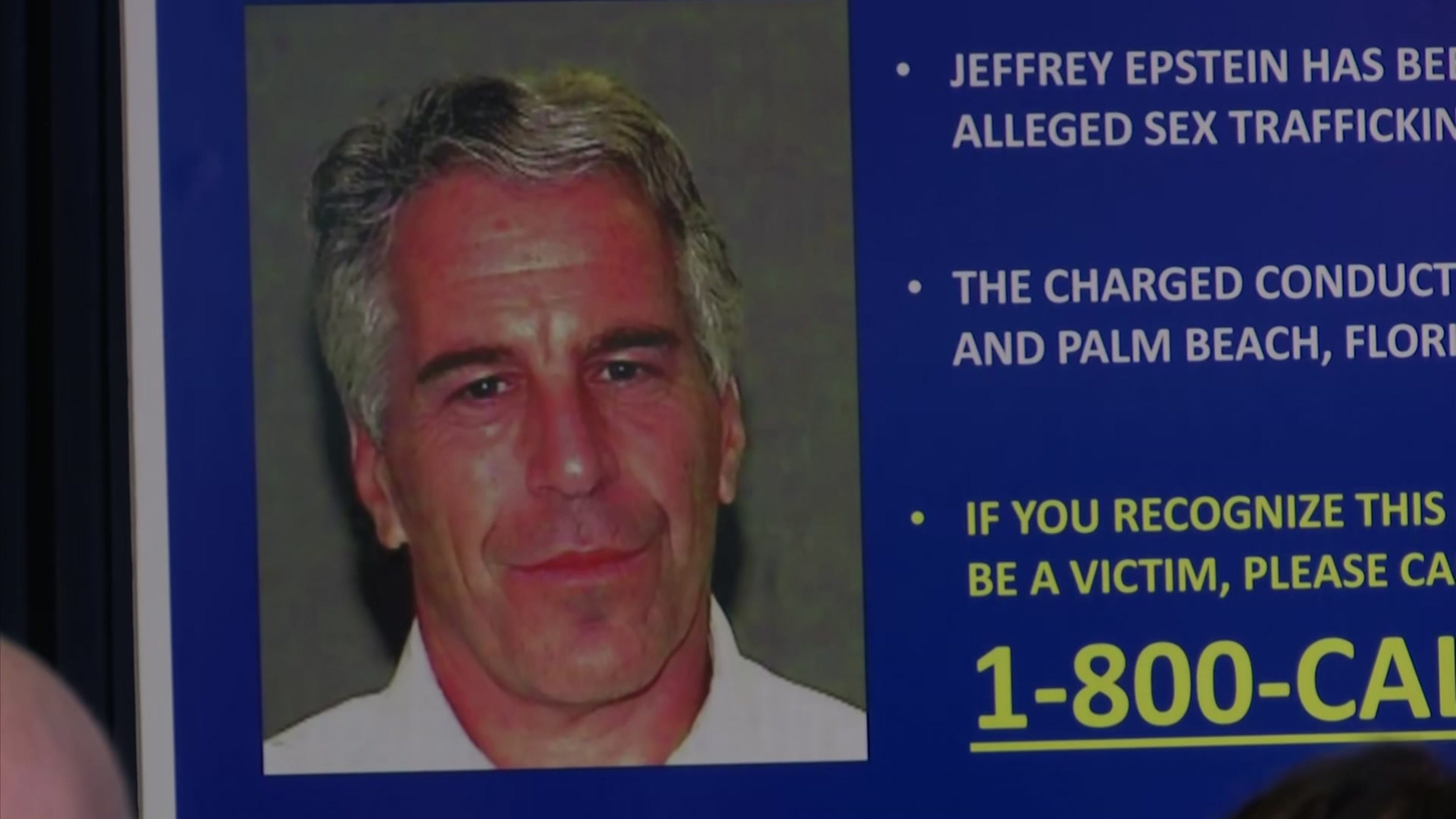 Epstein Faces Sex Trafficking Conspiracy Charges