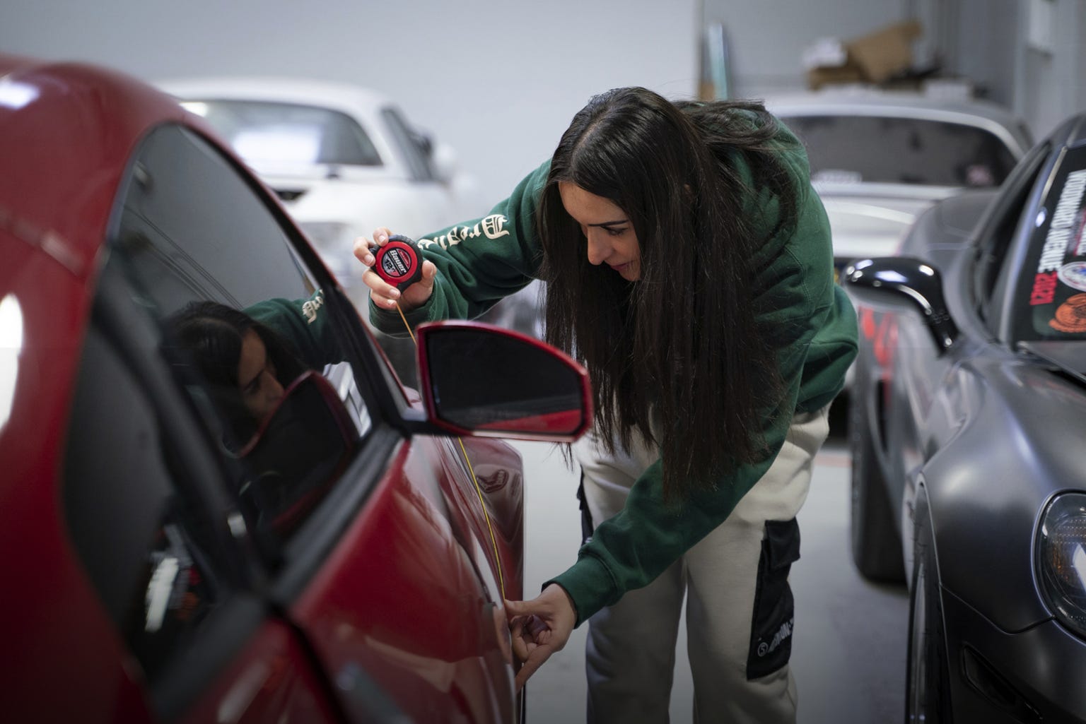 TikTok star Christina Roki teaches girls car wrapping, customization