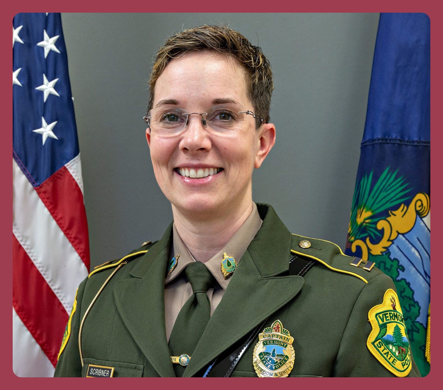 Retired Vermont State Police Captain honored by USA TODAY