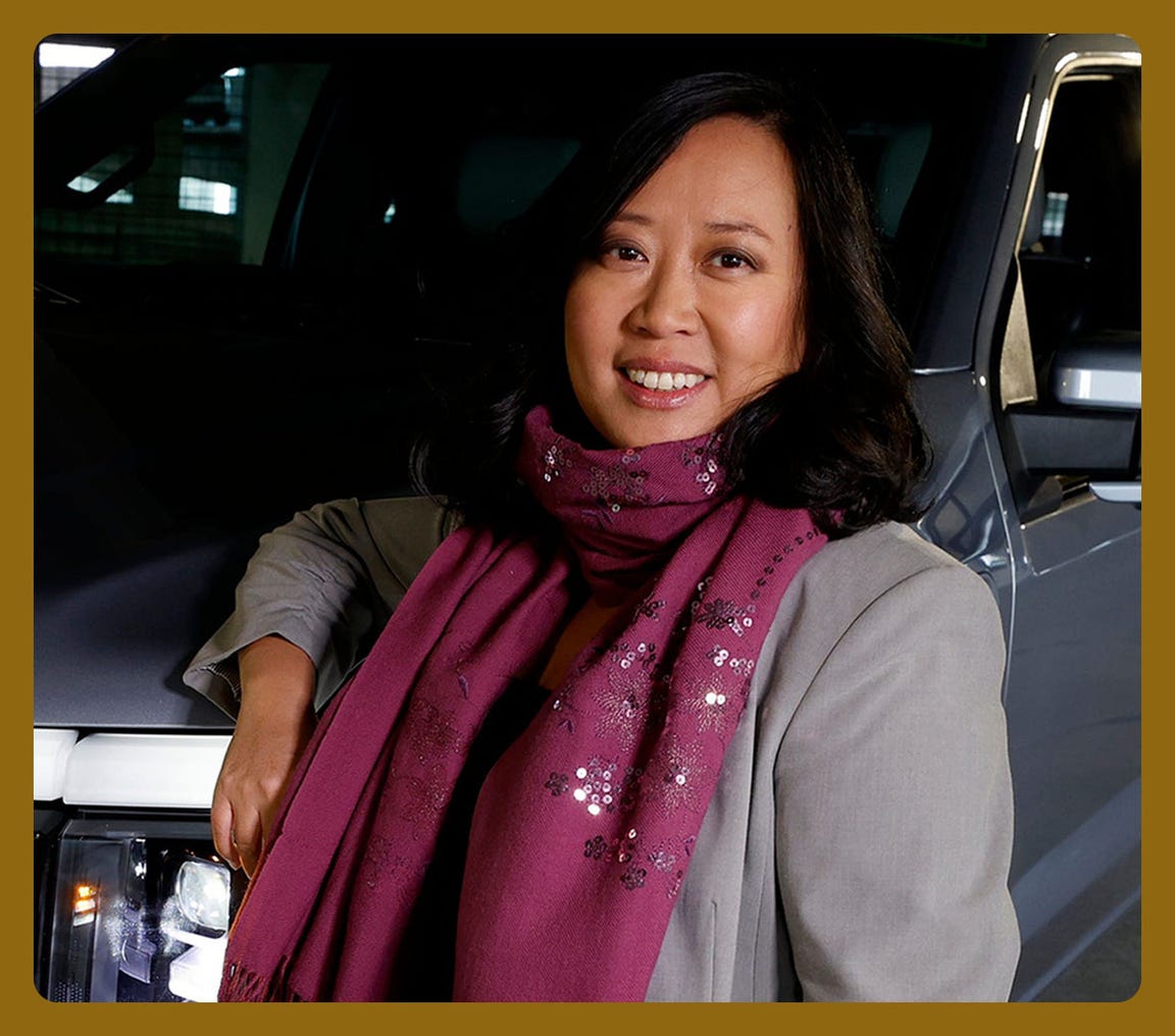 USA TODAY Women of the Year: Linda Zhang piloted Ford F-150 lightning