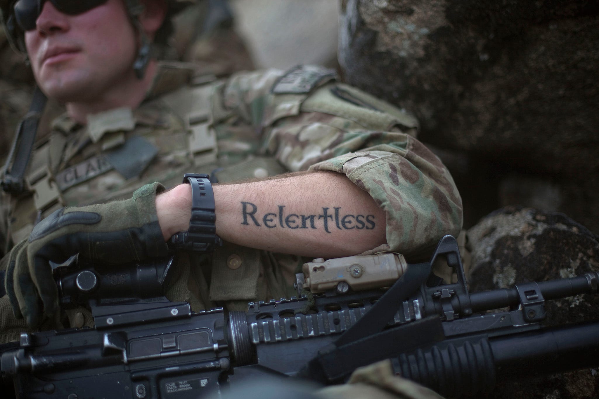 A Team Army Ranger Tattoo