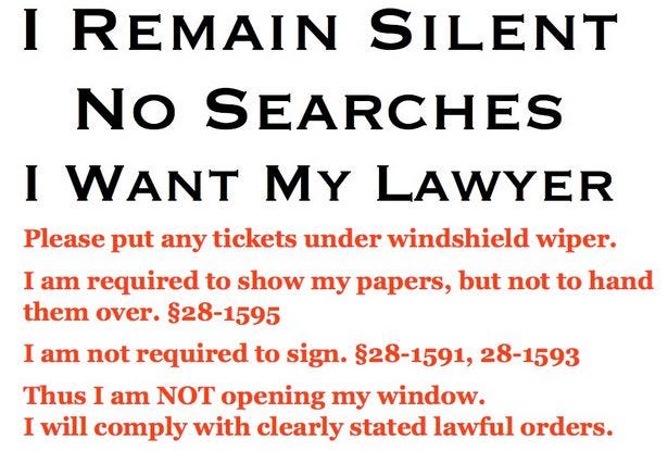 Police: 'Fair DUI' flier could escalate traffic stops