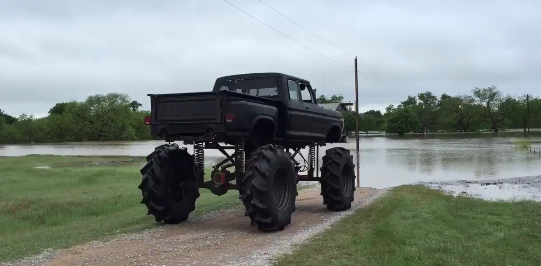 'Redneck rescue': Texas man saves stranded neighbors in monster truck ...
