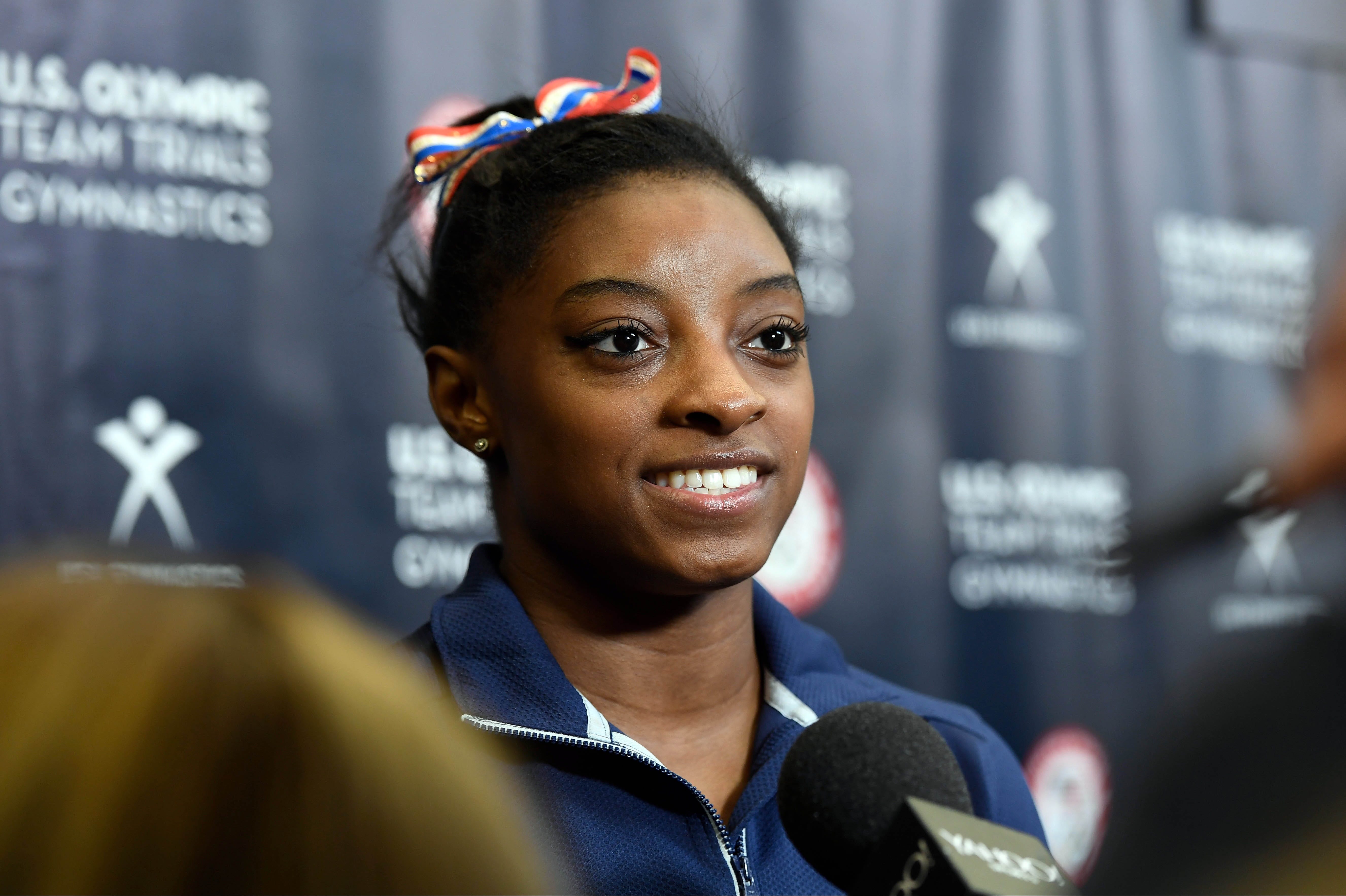 Armour: Simone Biles' superiority means few challenges on road to Rio ...