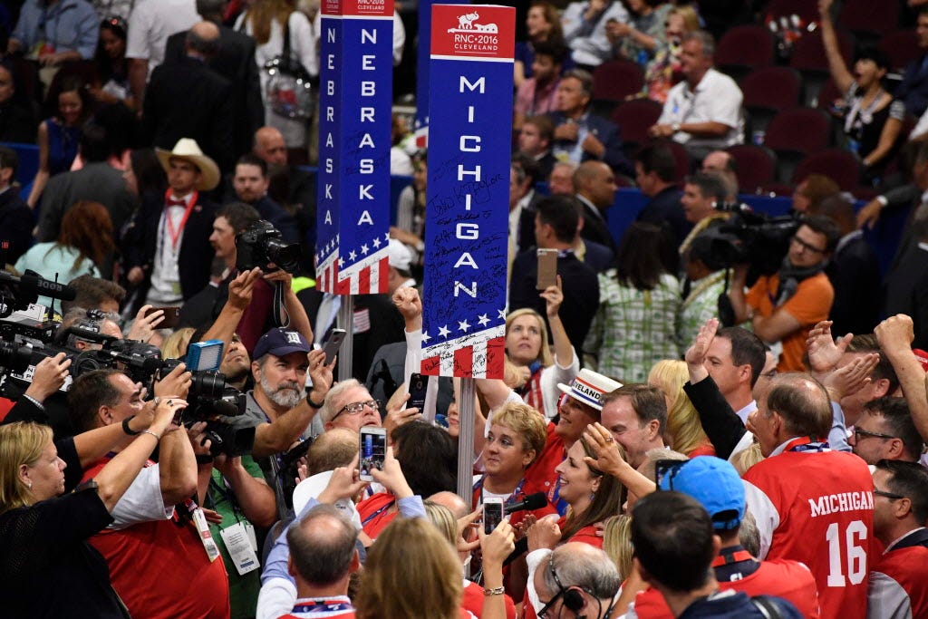 GOP delegates make it official: Trump's their choice | ktvb.com