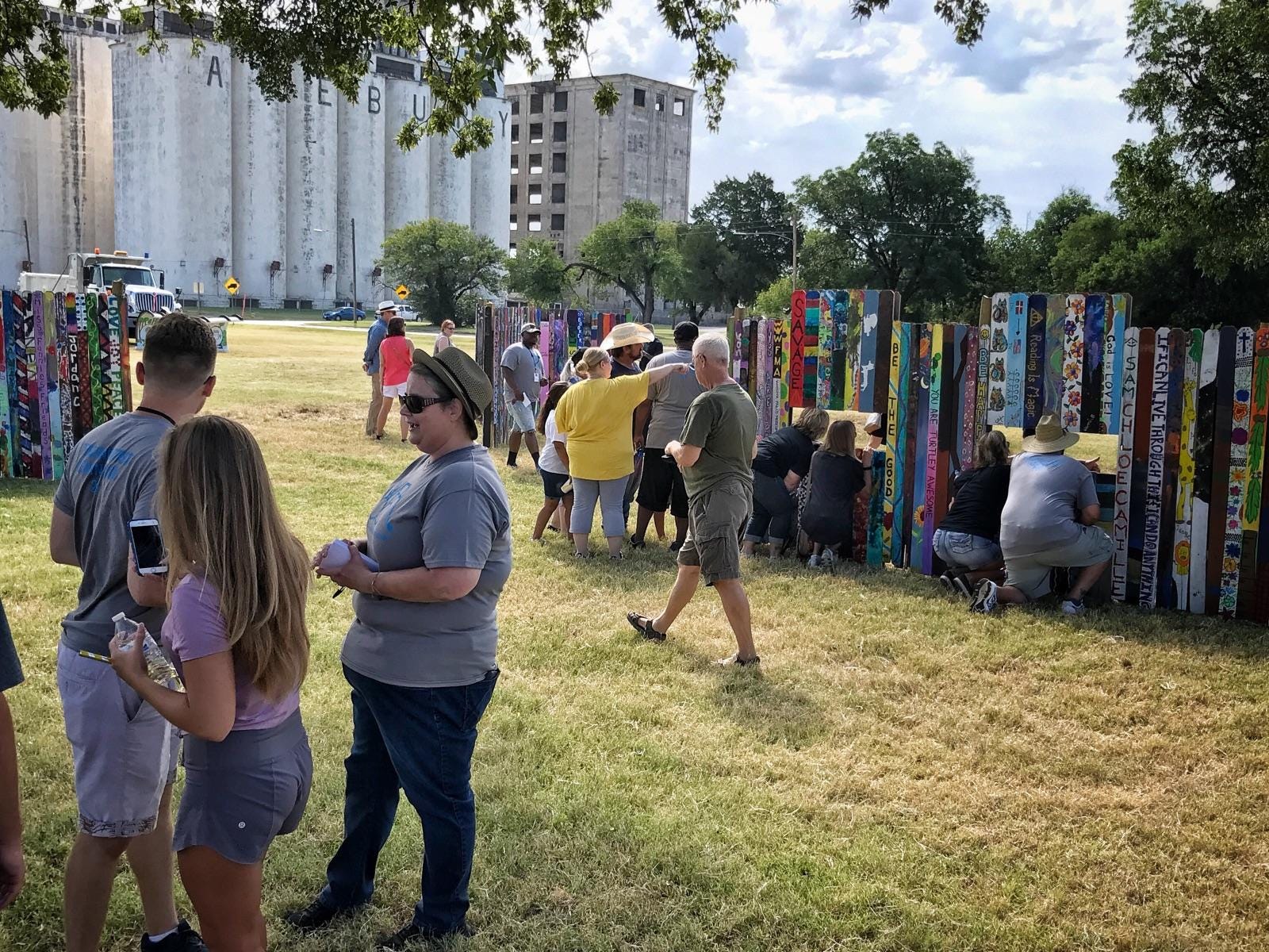 Picket Fence Unveiled, Opens Artistic Minds - Wichita Falls Alliance ...