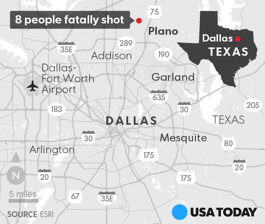 Deadly shooting of 8 in Plano, Texas