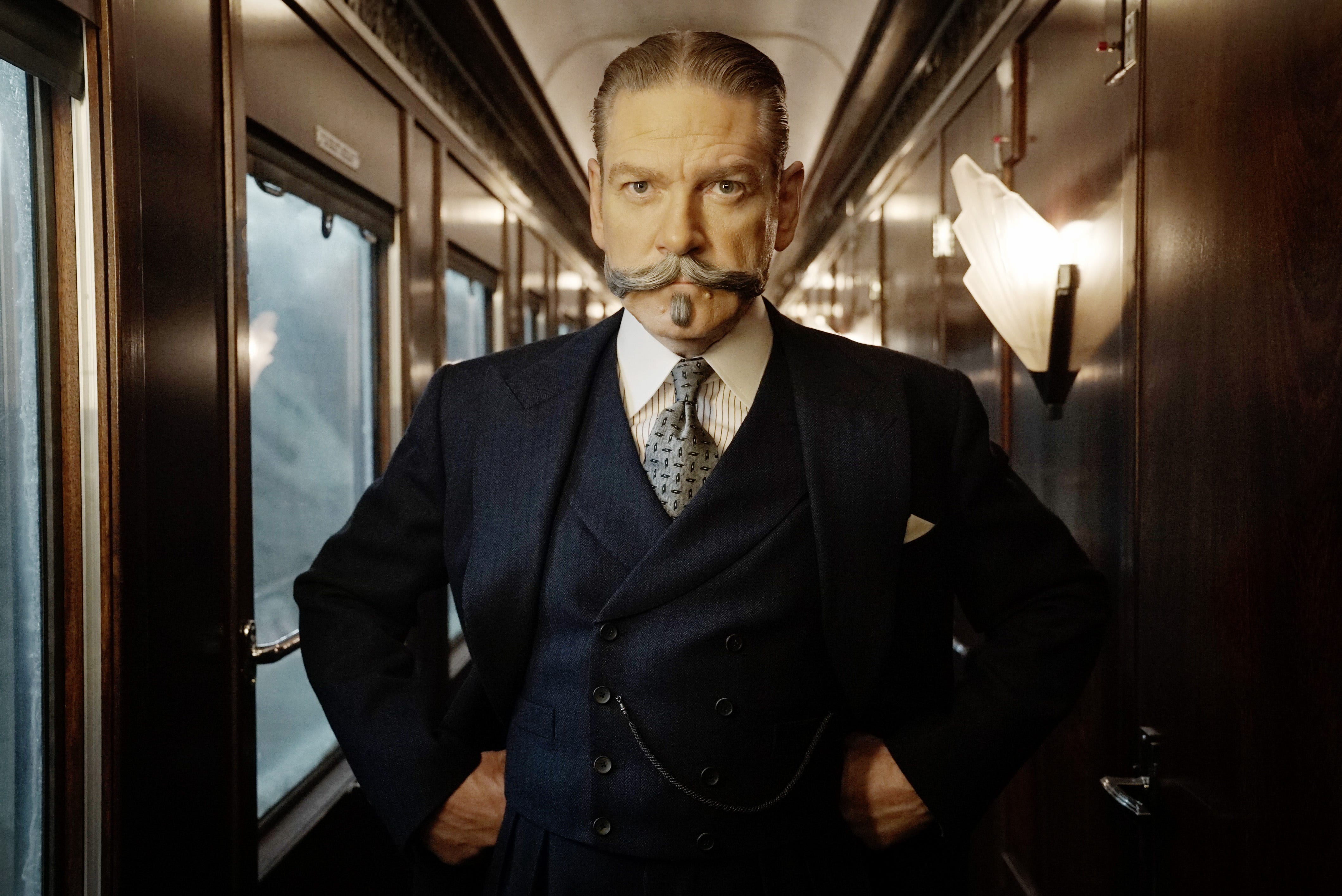 wbir.com | Kenneth Branagh's epic mustache is Poirot's 'superpower' in ...