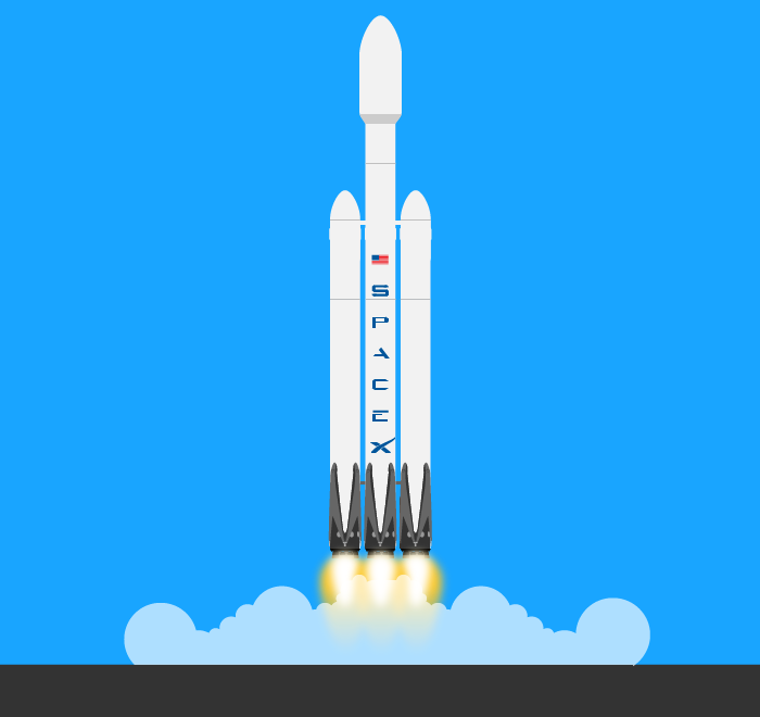 Spacex Falcon 9 Drawings