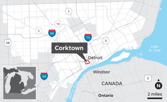Corktown's history begins with immigrants