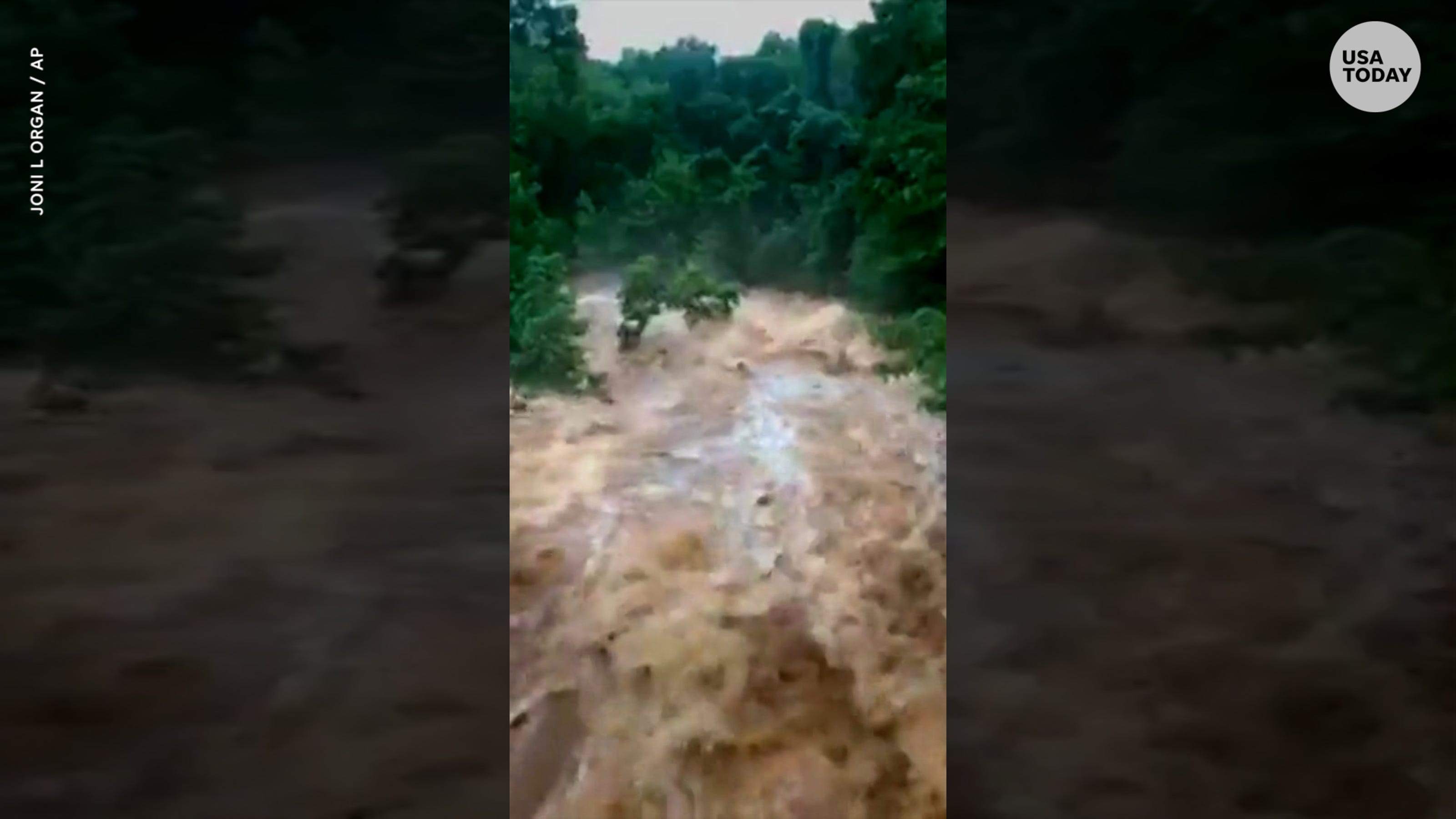 Flash flooding in Virginia brings dam in danger of 'imminent failure'