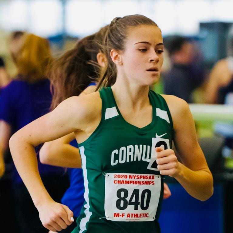 Cornwall's Baloga wins gold, sets state track mark