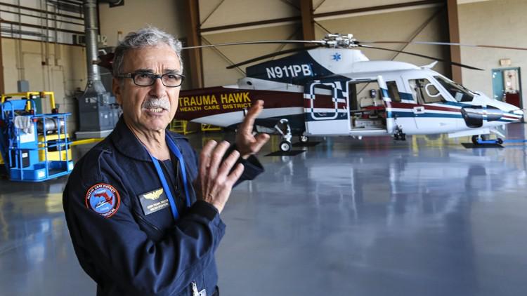 Trauma Hawk helcopter out of service after incident at PBIA