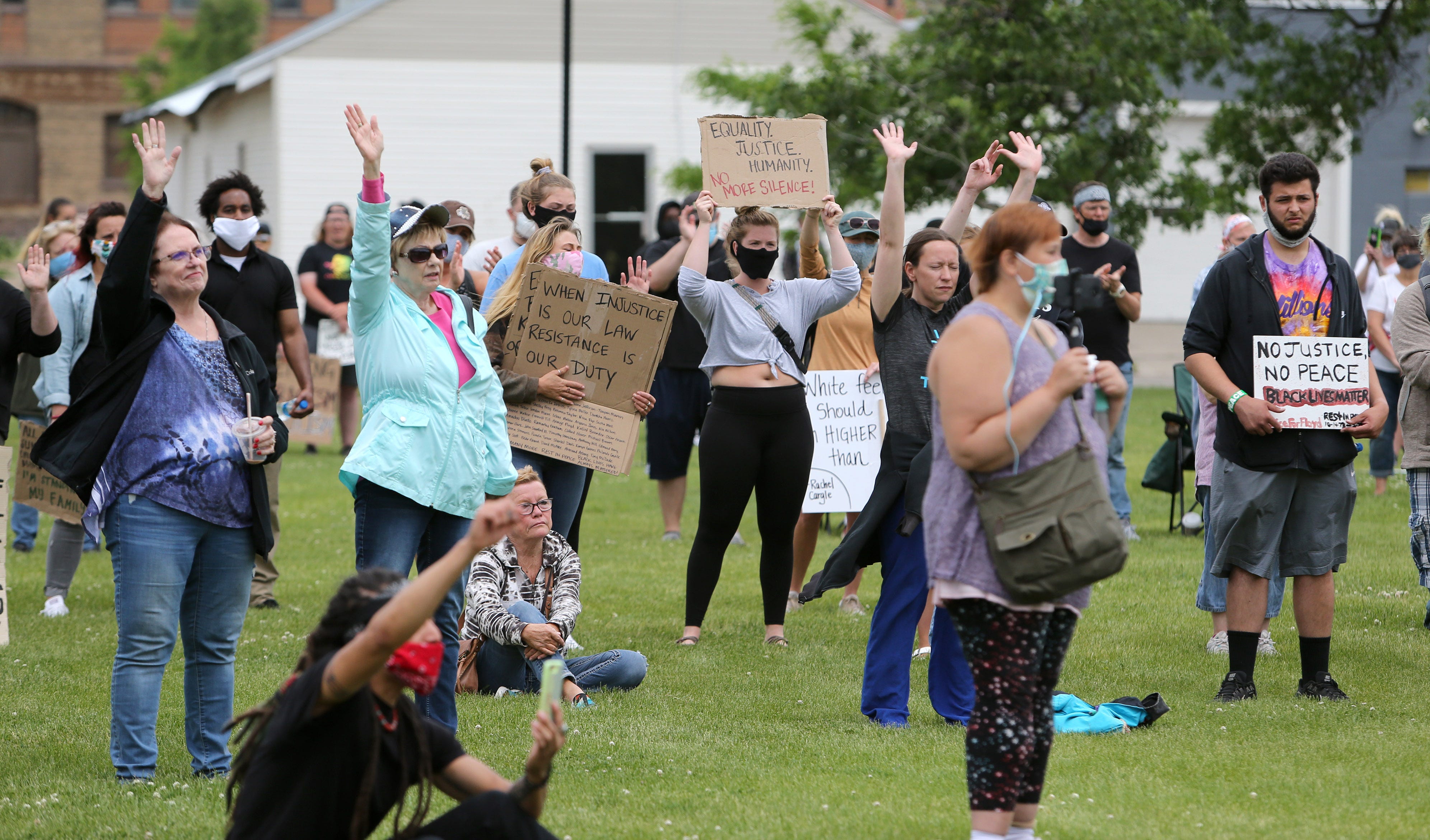 Rally attendees encouraged to be the voice for change