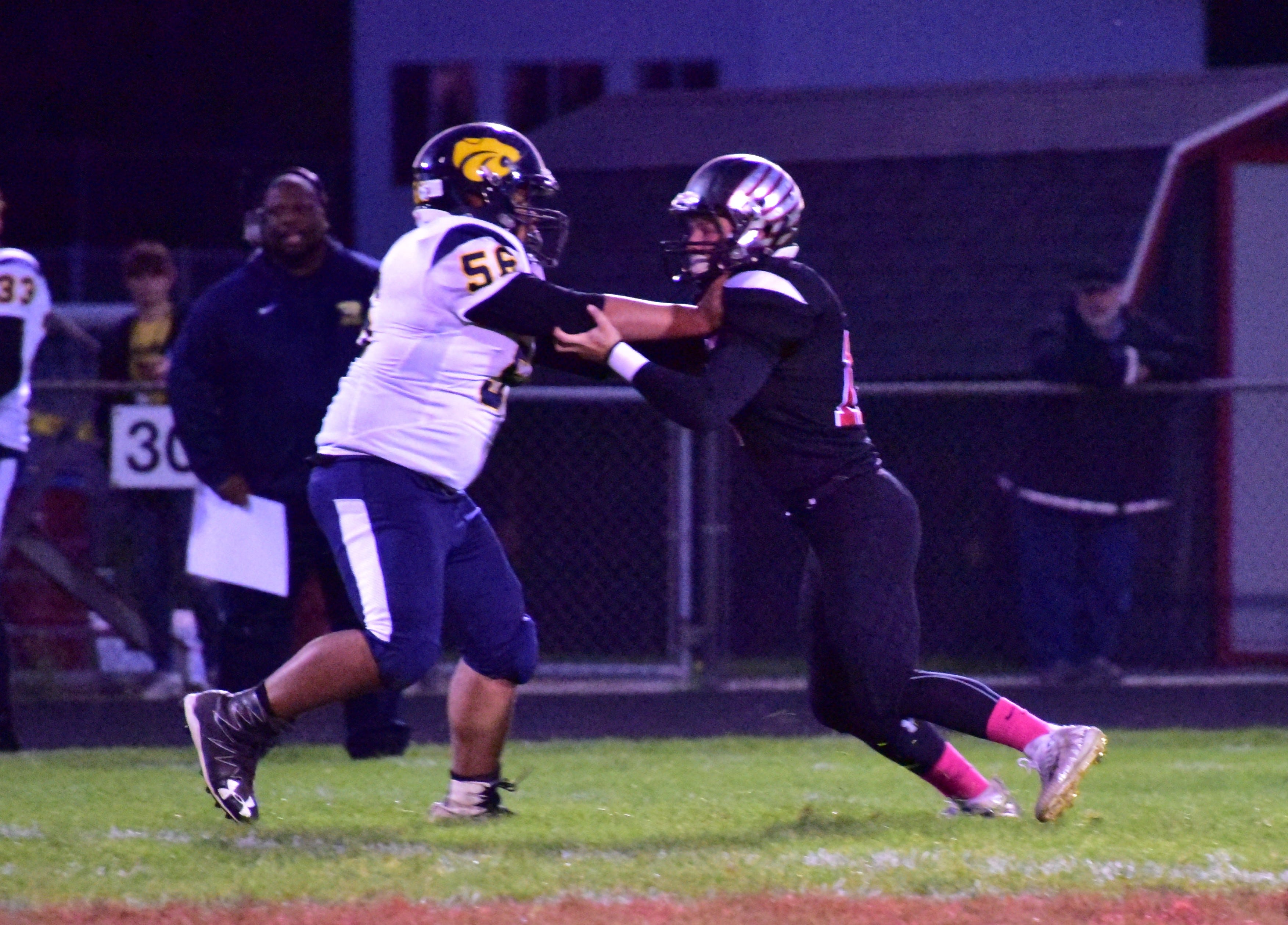 Noie: Glenn senior Sam Carson powers down a new path