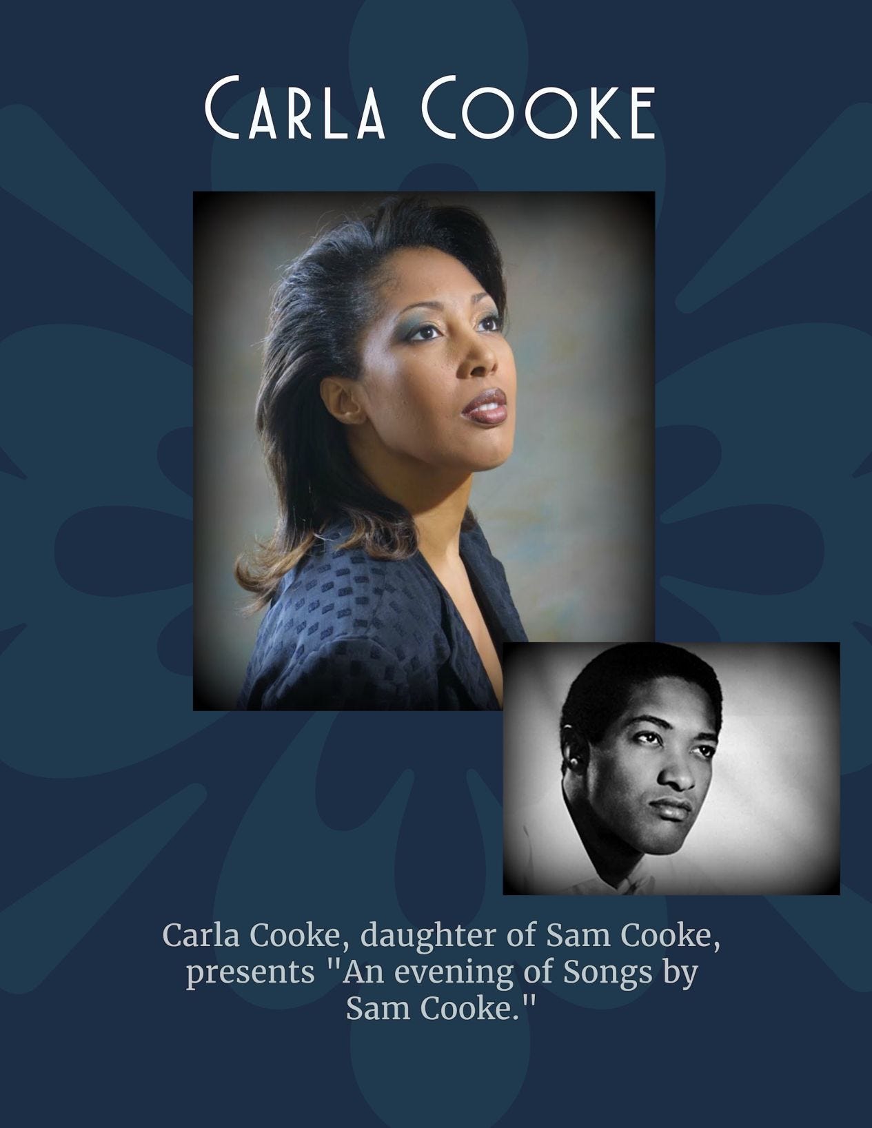 Sam Cooke's daughter, Carla, pays tribute at The Acorn in Three Oaks