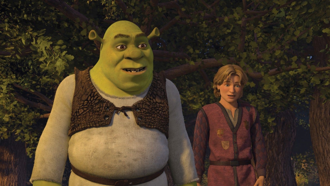 How many Shrek movies are there in total? Full list in order of release