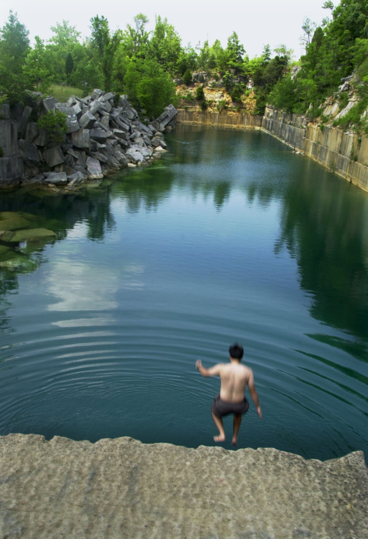 Iconic 'Breaking Away' quarry filled in