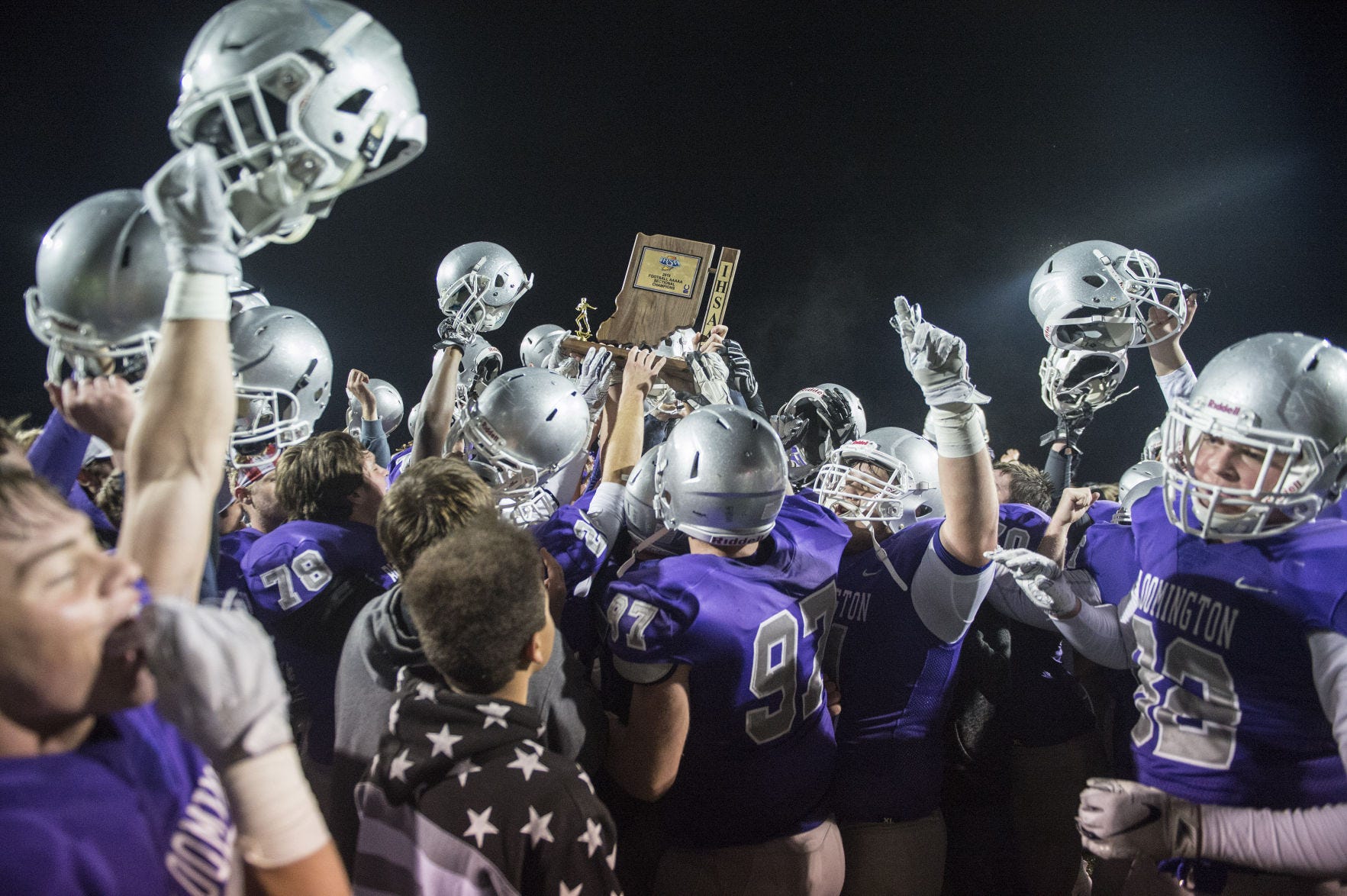 Bloomington South football claims fifth straight sectional title in ...