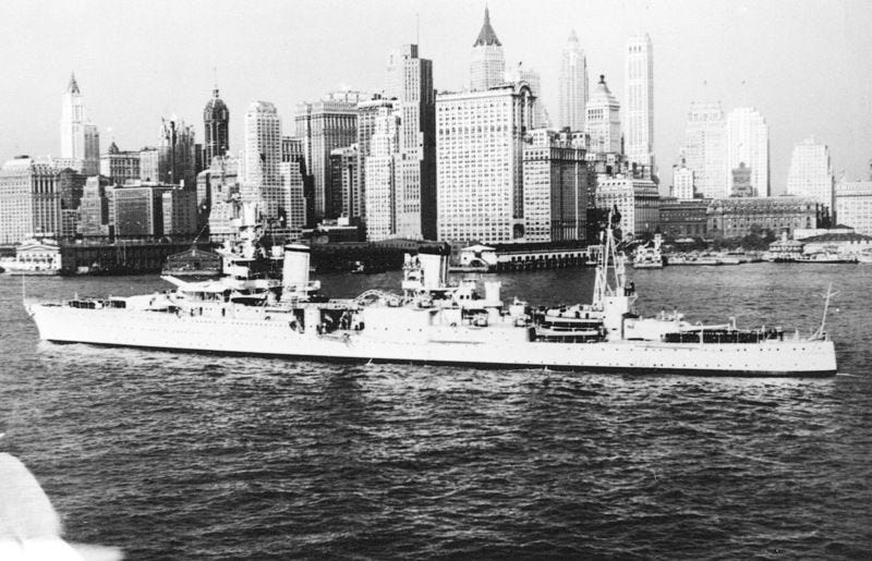 Timeline of USS Indianapolis, discovered in 2017 at depth of 18,000 ft