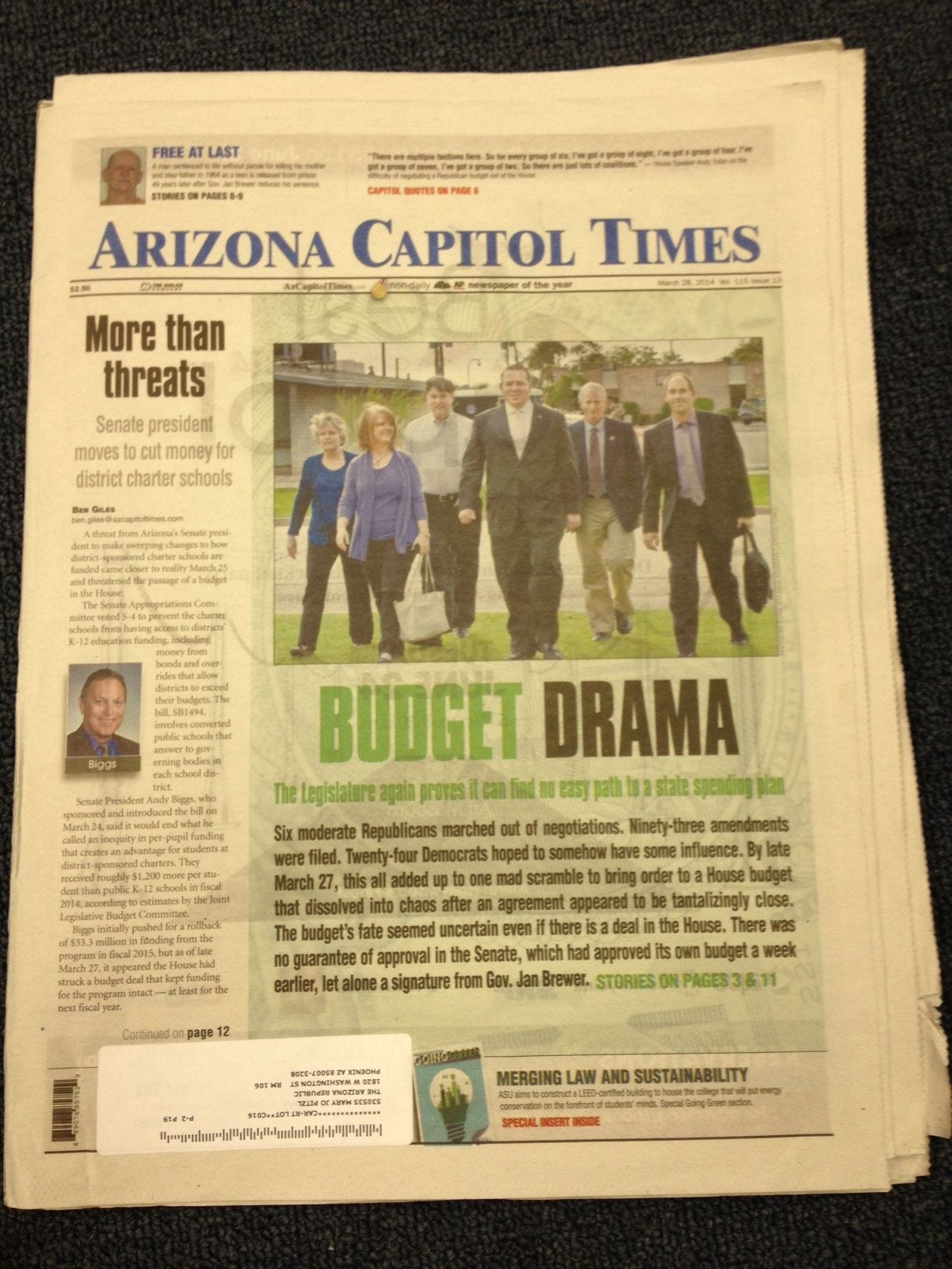 Arizona Capitol Times parent company declares bankruptcy
