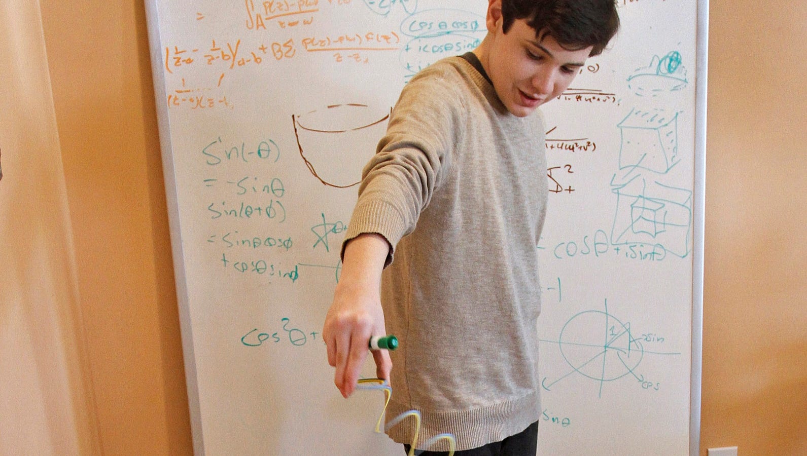 Boy genius' celebrity grows with new book, movie deal